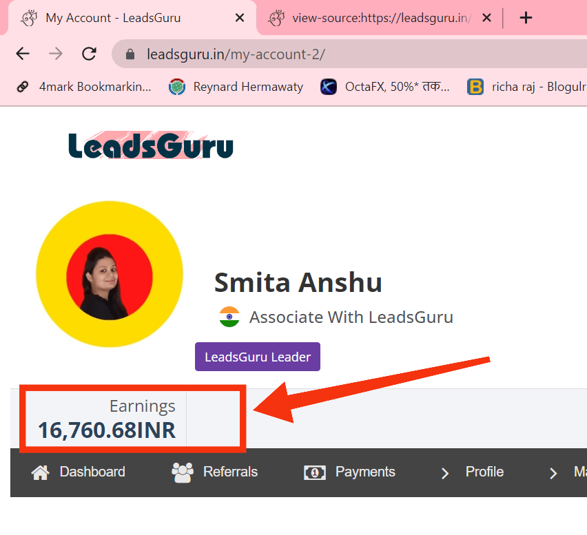 LeadsGuru क्या है [ 1 लाख ] LeadsGuru Affiliate marketing - LeadsGuru ...